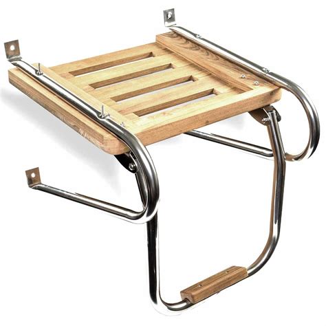 Whitecap Teak Swim Platform With Step Inboardoutboard