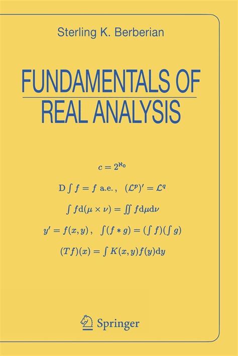 Fundamentals Of Real Analysis Campus Book House