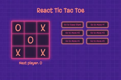 GitHub OscarFabiani React Tic Tac Toe A Tic Tac Toe Game Built With