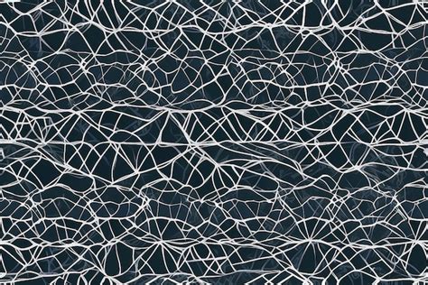 Vector Seamless Pattern Irregular Abstract Grid Texture Free Hand Drawn Trellis Premium Ai