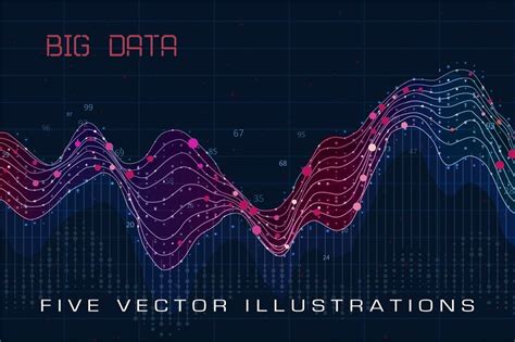 Line Graph Linear Chart Growth Business Diagram Graphs And Colorful Histogram Graph Isolated