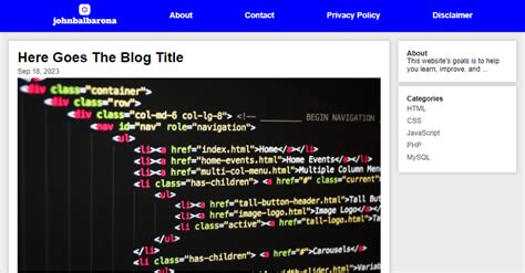 How To Create Responsive Blog Layout In Css