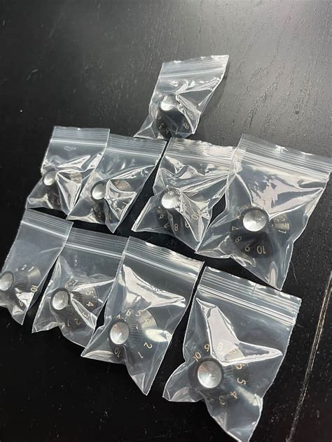 1969 1973 Original Vintage Fender Amp Knobs 8 Knobs Not Reverb
