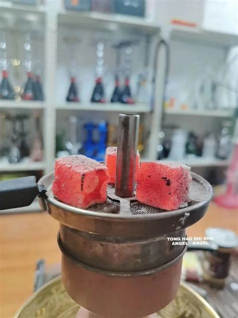 Arabic Hookah Charcoal Chemical Industry Cuboid White Ash Natural