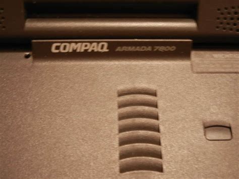 Compaq Armada 7800 Clous