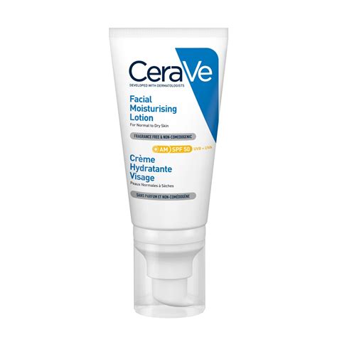 Cerave хидратиращ крем за лице Spf50 52ml Subra