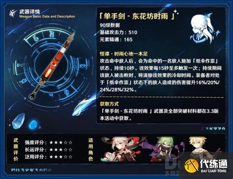 原神东花坊时雨怎么样 原神东花坊时雨测评介绍