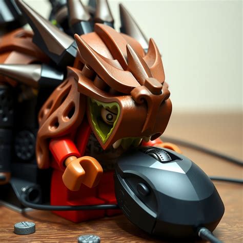 Lego Sauron Eats Computer Mouse Discover And Share Free Ai Image Generator And Maker Aigazou