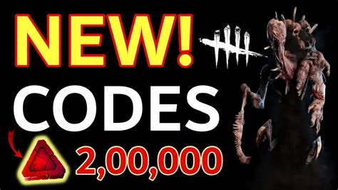 New All Working Dbd Codes 2023 Dead By Daylight Codes Dbd