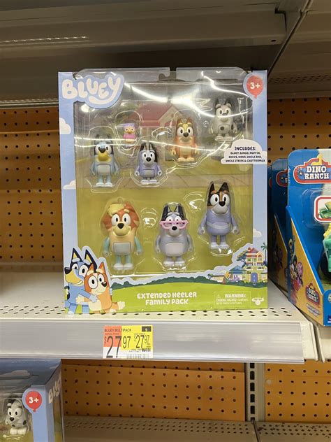Saw A Bunch Of The New Bluey Toys At Walmart Today Rbluey