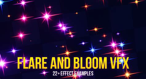 Bloom Flare Particle VFX In Visual Effects UE Marketplace
