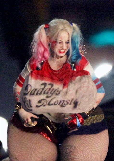 Harley Quinn Hourglass Inflation By Pikaart345 On Deviantart