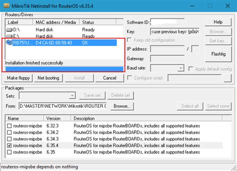 Tutorial Cara Install Mikrotik Dengan Netinstall Kumpulan Tutorial Mikrotik Indonesia