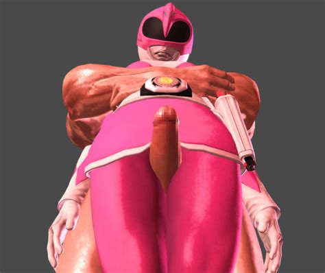 Rule 34 Helmet Lips Male Nude Nude Male Penis Penis Between Legs Pink Ranger Power Rangers