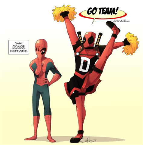 Browsing Fan Art On Deviantart Deadpool Spideypool Deadpool And
