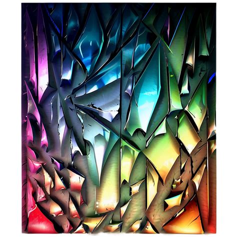 Download Abstract Art Broken Glass Png 25
