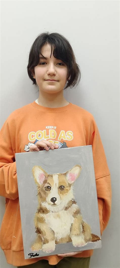 Живопись с Мариной Анималистический жанр Собаки Картины Живопись