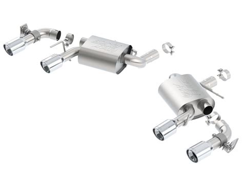 Borla 16 Camaro Ss 62l W Dual Npp Atak Quad Rd Rl Tips Dual Exit Rear