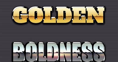 GMF Chrome Reflection Text Styles Vol 2