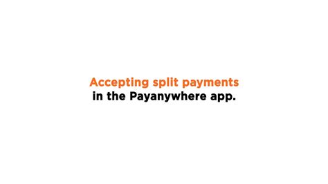Accepting Split Payments In The Payanywhere App On Vimeo