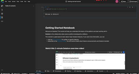 toc show nothing in docker mode problems and bugs datalore forum