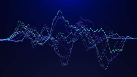 Premium Photo Abstract Background With Dynamic Waves Big Data