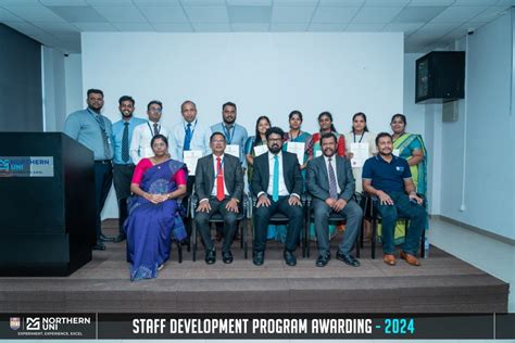 Staff Development Program Certificate Ceremony Northernuni