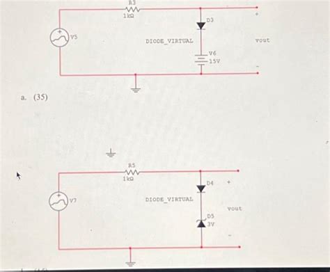 Solved Sketch The Output Voltage For The Following Circuits Chegg Com
