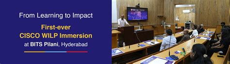 Bits Pilani Welcomes Cisco Mtech Ai And Ml Batch For Campus Immersion