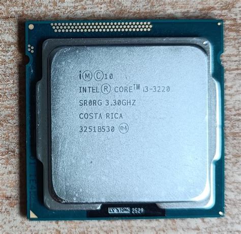 Intel Core I3 3220 Socket 1155 Sr0rg Otestovaný Aukro