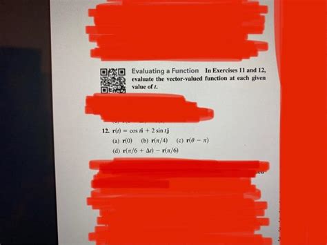 Solved Evaluating A Function In Exercises 11 And 12
