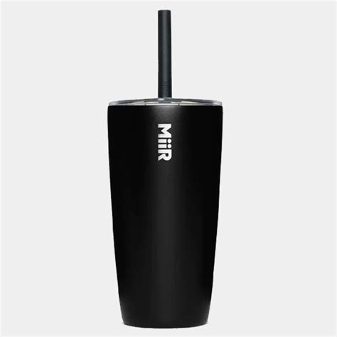 미르 스트로우 텀블러 빨때 뚜껑 16oz 블랙 감도 깊은 취향 셀렉트샵 29cm