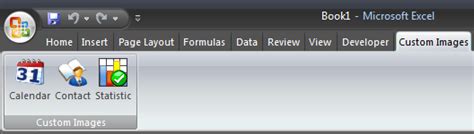 Using Custom Images In Ribbon Ui Solutions Vsto And Net And Excel