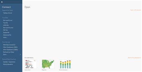Tableau Connector Getting Started Guide