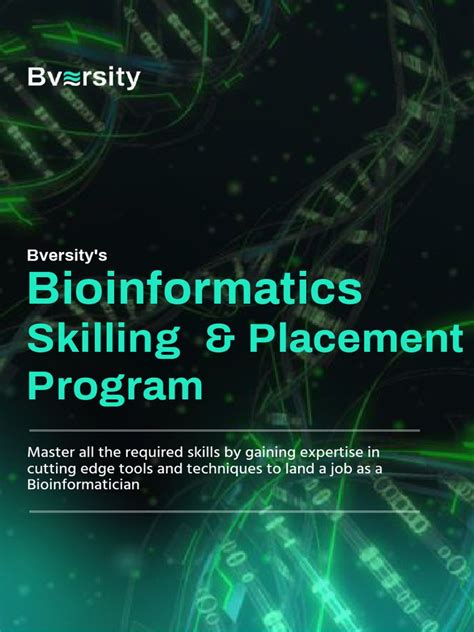 bioinformatics program brochure pdf