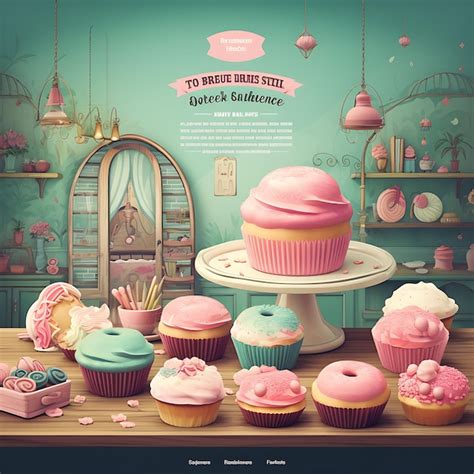 Premium Ai Image Web Layout Retro Vintage Designs Boasting Creative