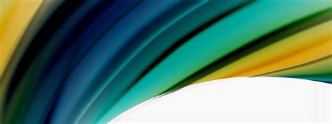 추상 적 배경 매끄러운 흐르는 선 흐린 파도 무지개 색상 스타일 줄무늬 커버 배너 전단지 및 포스터 및 기타 벡터 일러스트레이션 0명에 대한 스톡 벡터 아트 및 기타 이미지