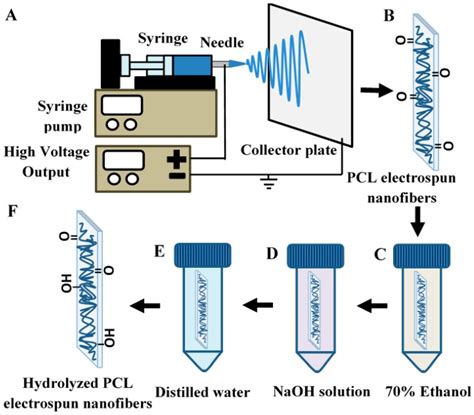 Electrospun Polycaprolactone Nanofibers As A Reaction Membrane For Lateral Flow Assay Pmc