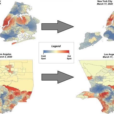 Z Scores For The Getis Ord Gi Statistic Indicating Geospatial