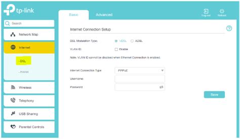 TP Link Archer VR V ADSL VDSL And Ethernet Vonex Telecom