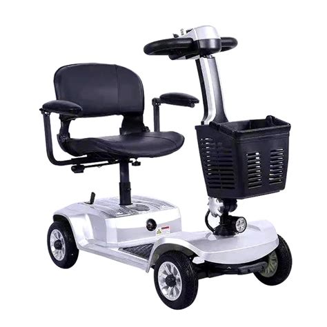 노인용 4 륜 전기 스쿠터 소형 동력 보조 접이식 배터리 가정용 전기 자전거 Aliexpress