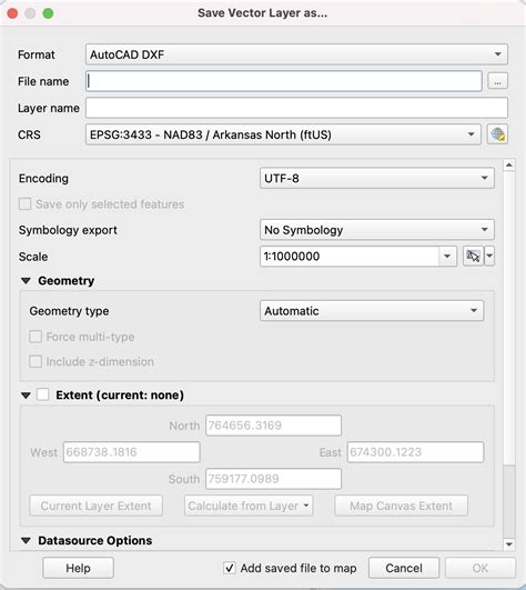 Accurately Geolocate Imported Contours In DXF Format From QGIS Pro