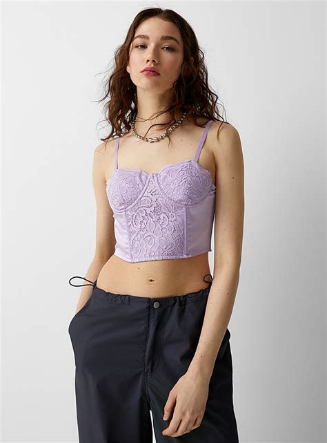Bustier And Corset Tops For Women Simons Canada