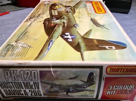 Matchbox 172 Pk 120 Douglas Boston Iv Havoc A 20g Bomber Vintage Model