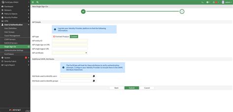 Fortigate Saml Integration