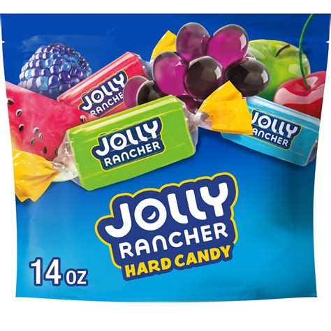 Jolly Rancher Assorted Fruit Hard Candy 14 Oz Bag For Office Walmart