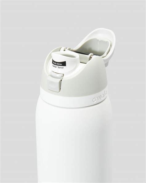 Shop Owala 40oz Freesip Stainless Steel Water Bottle In White Fast
