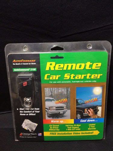 Buy Autocommand Remote Car Starter For Automatic Fuel Injected
