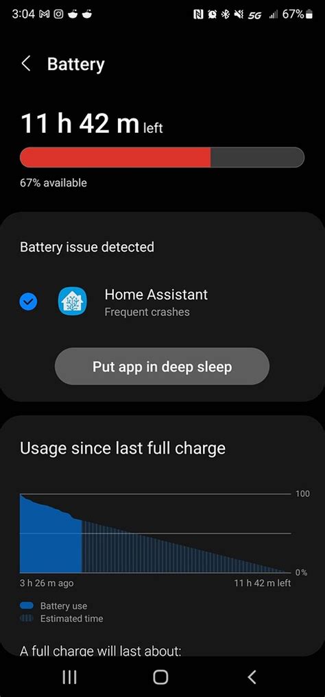 Deep Sleep Alert Home Assistant Companion For Android Home