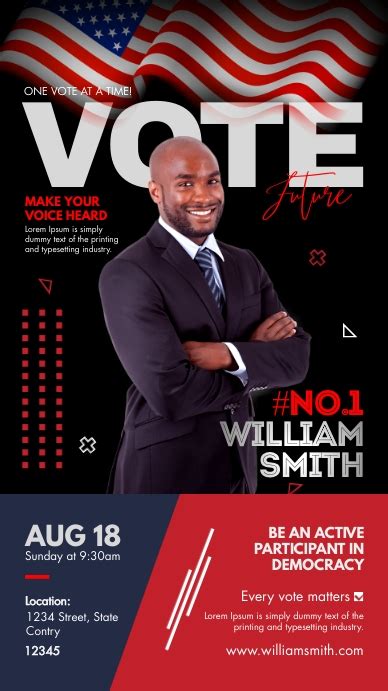 Vote Template Postermywall